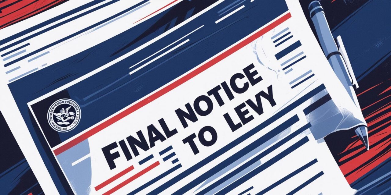 Understanding the IRS Final Notice of Intent to Levy - Accu-Tax